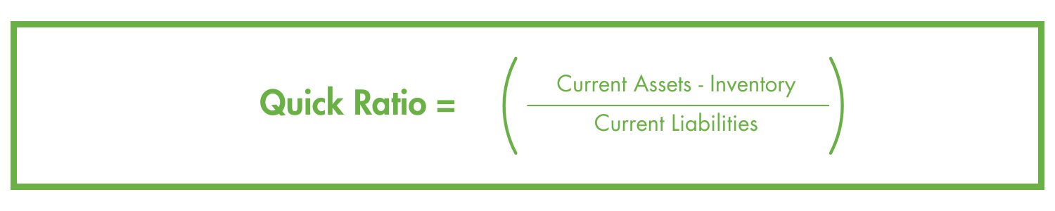 Most Important Metrics: Quick Ratio